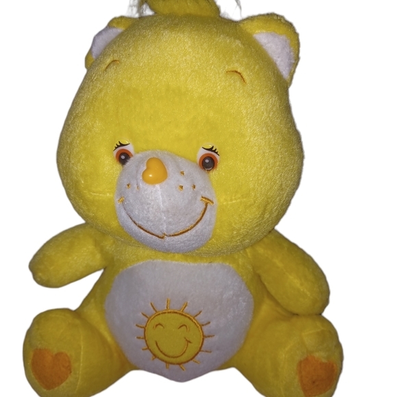Care Bears | Toys | 204 Funshine Plush Care Bear 0 Inches Yellow ...